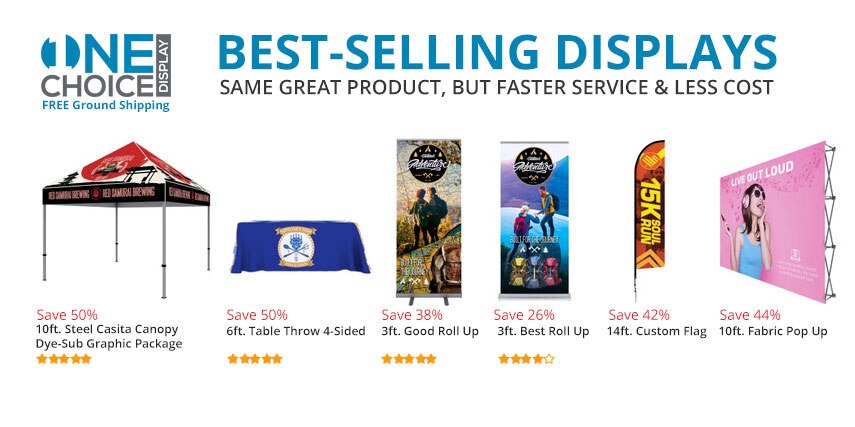 WS Display | Trade Show Displays, Banner Stands & Custom Prints